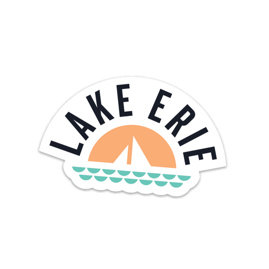Lake Erie Basic Sticker – Erie Apparel